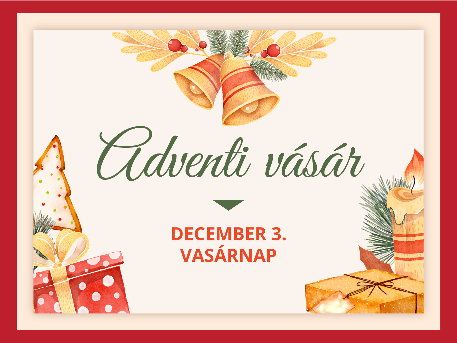 Adventi vásár 2023. - Kelenföldi Református Egyházközség